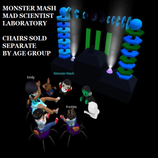 Second Life Marketplace - FUNSIES INTELLIGROW TOY - MMASH MAD SCIENTIST ...