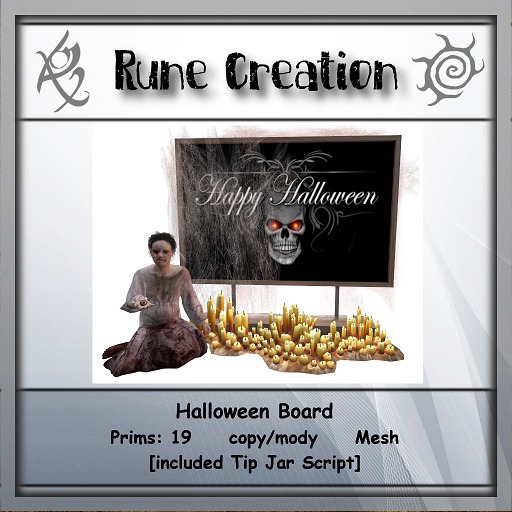Second Life Marketplace - *RC* - Halloween Board [wear]