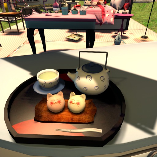 Second Life Marketplace - 14 [MB] Wa Cafe Gacha Tea Set -Cat-