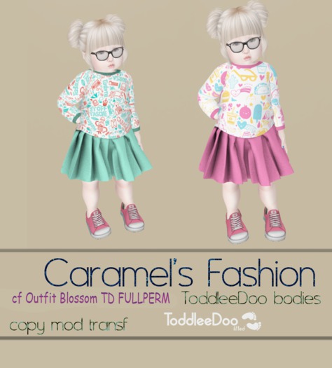 Second Life Marketplace Cf Outfit Blossom Td Fullperm