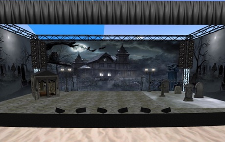 Second Life Marketplace - Thriller Graveyard Stage