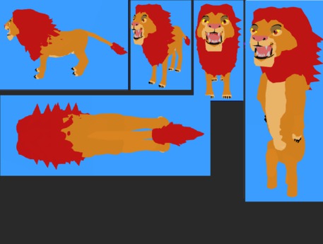 Second Life Marketplace - SIMBA THE LION KING AVATAR (LVI KRAL SIMBA ...