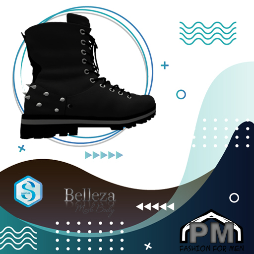 Second Life Marketplace - :PM: Boots Fire Black #3