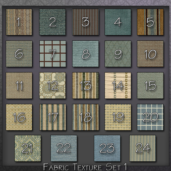 Second Life Marketplace - SZ - Seamless Fabric Texture Set 001