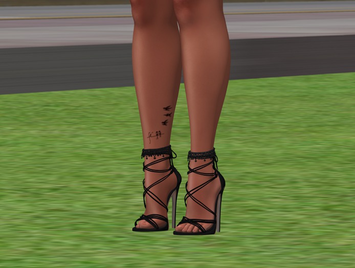 Second Life Marketplace - Flawsome leg bird tattoo