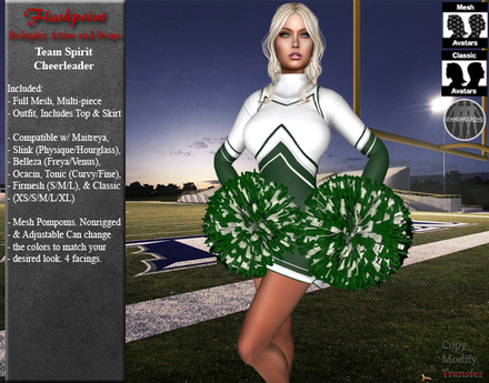 Second Life Marketplace - Team Spirit Cheerleader - Philidelphia