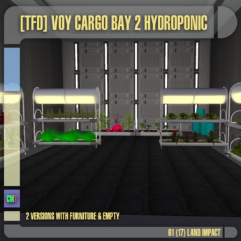 Second Life Marketplace - [TFD] VOY Cargo Bay 2(Hydroponic)(Boxed)