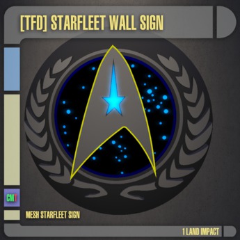 Second Life Marketplace - TFD] Starfleet Logo