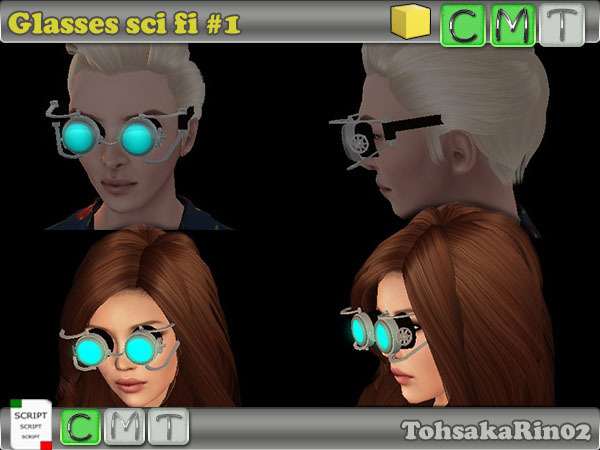 Second Life Marketplace Glasses Sci Fi 1
