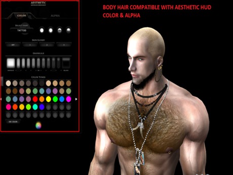 Second Life Marketplace - PERFECT 2- BODY HAIR TINTABLE EDITION ...