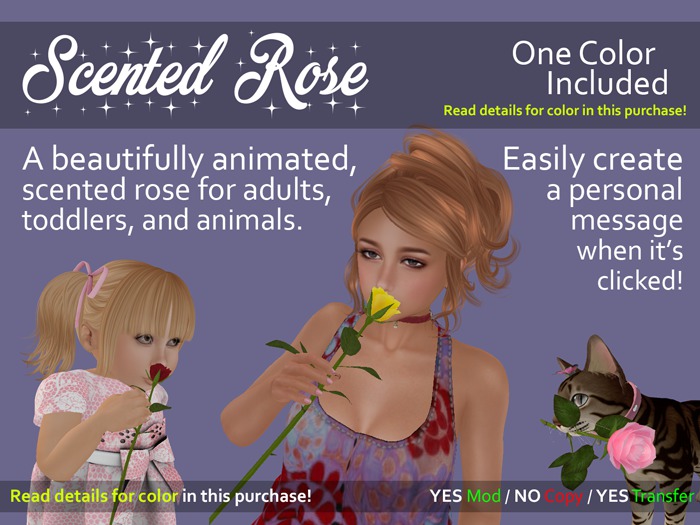 Second Life Marketplace - Scented Rose - Red
