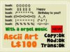 Second Life Marketplace - Ascii Art Happy Birthday to you!!