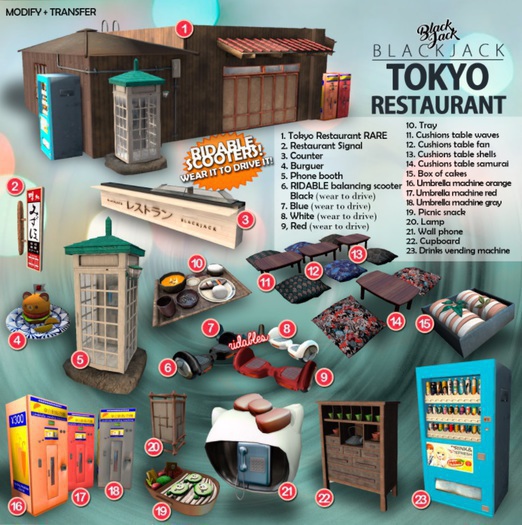 Second Life Marketplace - GACHA - BJK - Tokyo Gacha - Burguer