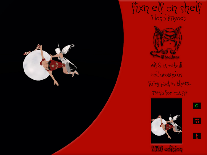 Second Life Marketplace - ~LH~Fixn Elf on Shelf 20 (Box) Add