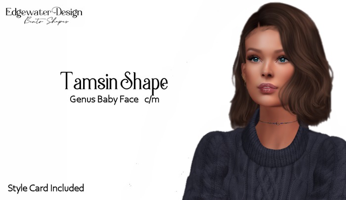 Second Life Marketplace - Edgewater Design - Tamsin Shape for Genus ...