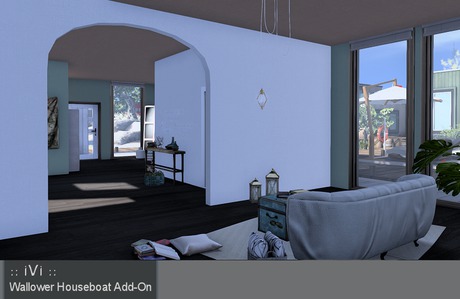 Second Life Marketplace - :: iVi :: LH Add-On : Wallower Houseboat Add ...