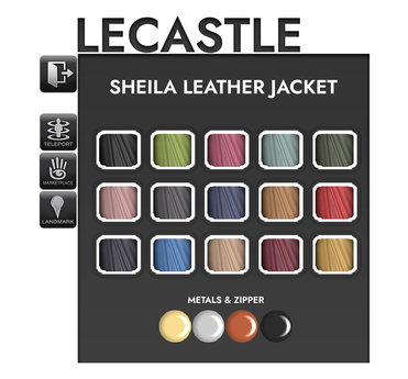 Second Life Marketplace - [LC] Sheila Leather Jacket - Maitreya, Legacy ...