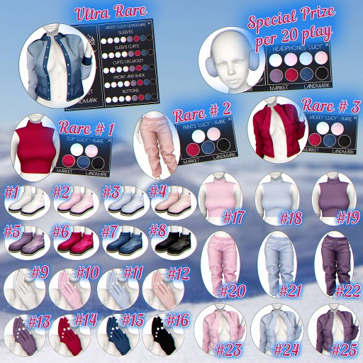 Second Life Marketplace Amataria Set Lucy 18
