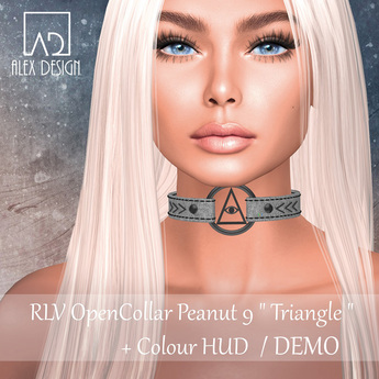 Second Life Marketplace - -ALEX- RLV OpenCollar Peanut 9 "Triangle"/DEMO