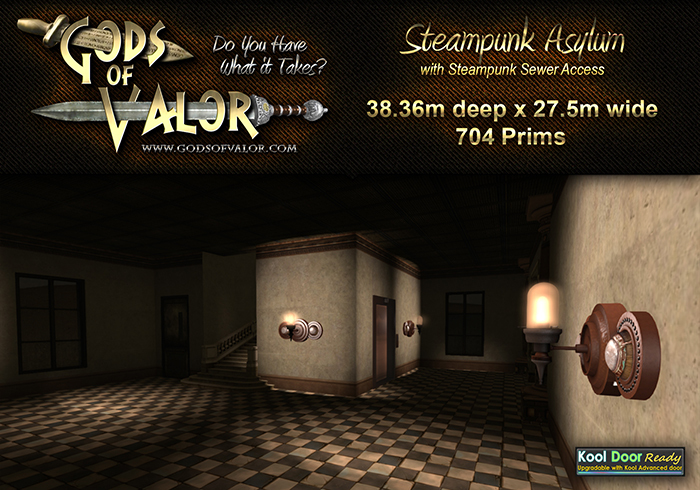 Second Life Marketplace - Gods of Valor - Steampunk Asylum