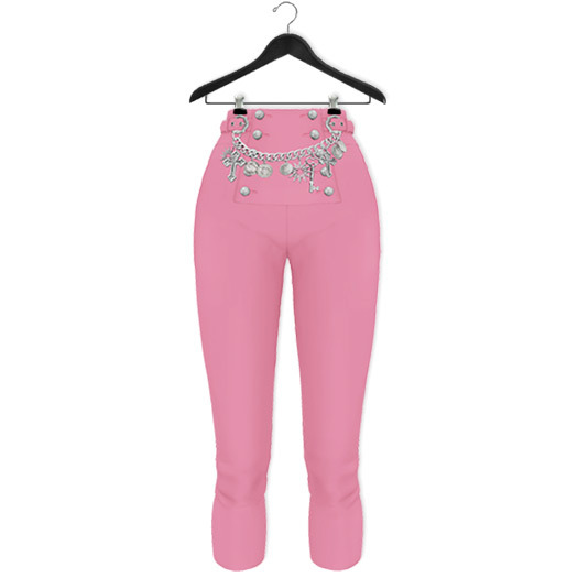 Second Life Marketplace - Mimikri - Bonnie High Waist Capris pink