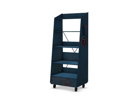 Second Life Marketplace - 7 - The Filmore Factory Shelf (texture change)
