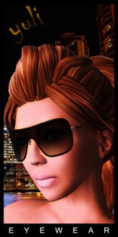 Second Life Marketplace - (Yuli) Solis Custom Sunglasses PURPLE Version