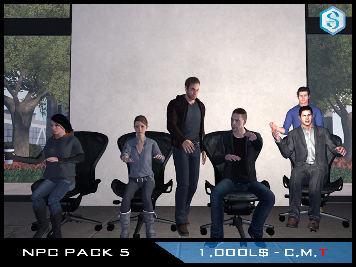 Second Life Marketplace - NPC Pack 5