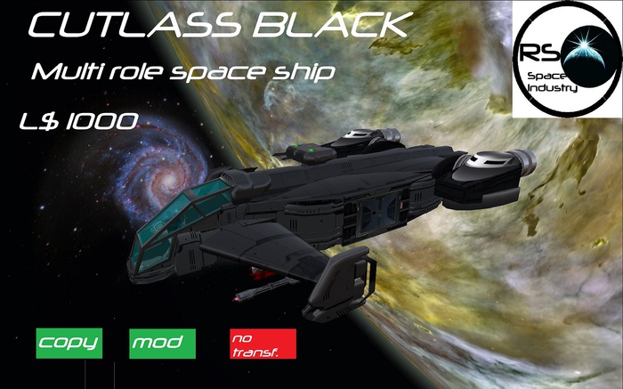 Second Life Marketplace - CUTLASS BLACK
