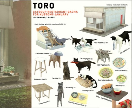 Second Life Marketplace - Toro. Cat carrying bill