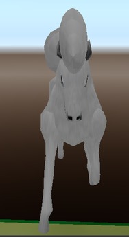 Second Life Marketplace - Galloping white horse