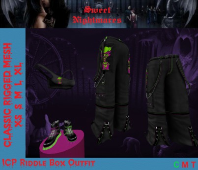 Second Life Marketplace - ~'SN'~ ICP Female Riddle Box Classic Avatar ...
