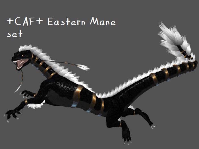 Second Life Marketplace - +CAF+ Eastern Dragon Mane 1