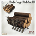 Second Life Marketplace - [V/W] Hale Log Holder III - Branch shaped ...