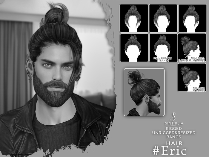 Second Life Marketplace - Sintiklia - Hair Eric - Demo