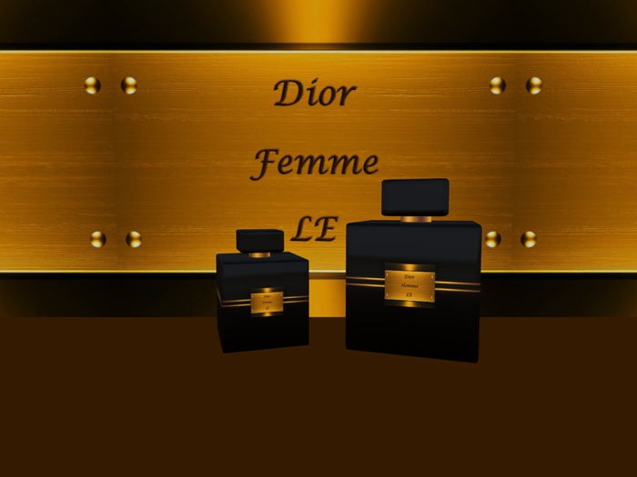 Second Life Marketplace - Perfume Cologne Dior set 1