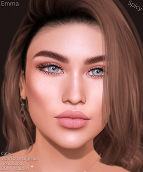 Second Life Marketplace - *Spicy* Emma skin FAT PACK - Catwa