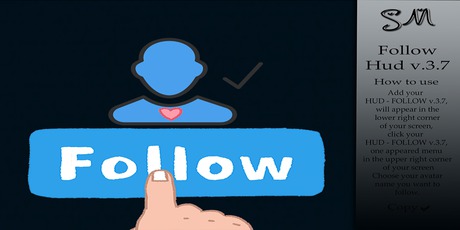 Second Life Marketplace - SM Follow Hud