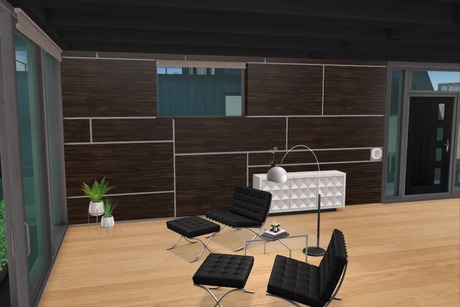 Second Life Marketplace - Retro Living Room Walls for Windlass Houseboat