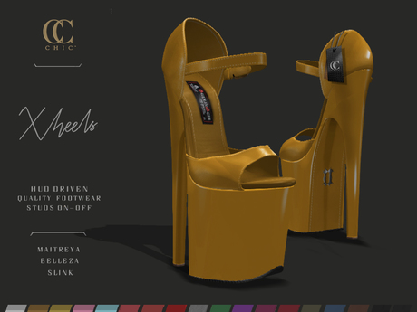 Second Life Marketplace - [CHIC] THE X HEELS