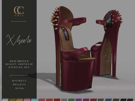 Second Life Marketplace - [CHIC] THE X HEELS