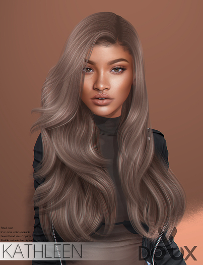 Second Life Marketplace - DOUX - Kathleen hairstyle [DEMO]