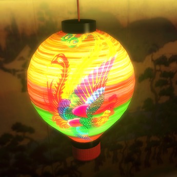 Second Life Marketplace - Animated Phoenix Chinese Paper Lantern