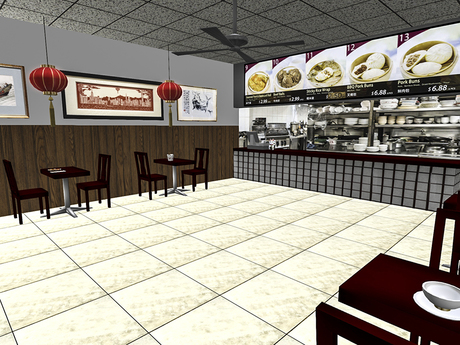 Second Life Marketplace - Mesh Urban Chinese Restaurant-Petite Friendly