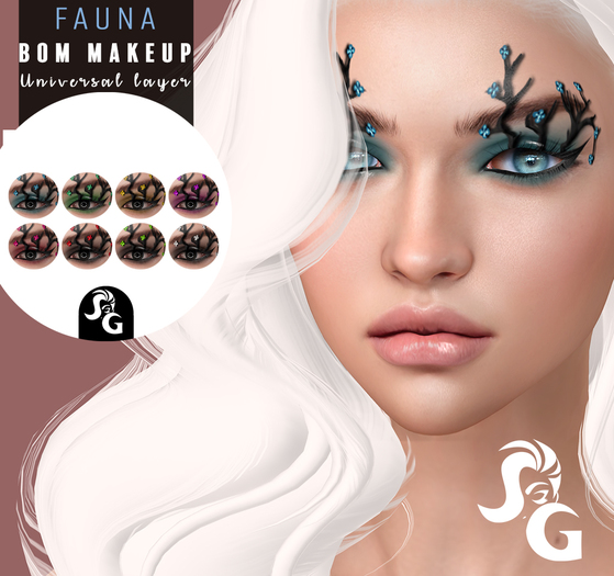 Second Life Marketplace - ::SG:: Fauna Makeup - BOM