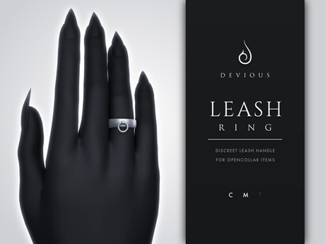 Second Life Marketplace - [Devious] Leash Ring (Gift)