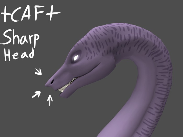 Second Life Marketplace - +CAF+ Eastern Sharp Head