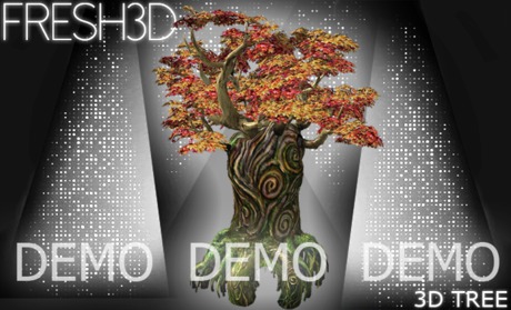 Second Life Marketplace - Fresh3D Fat tree DEMO