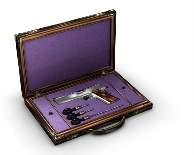 Second Life Marketplace - -David Heather-Pistol Case