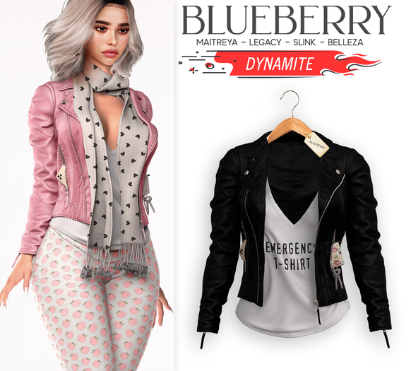 Second Life Marketplace - Blueberry - Dynamite - Jackets with Pockets ...